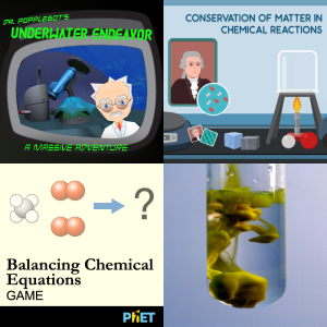 Game Based Learning: Conservation of Matter in Chemical Reactions S8P1 ...